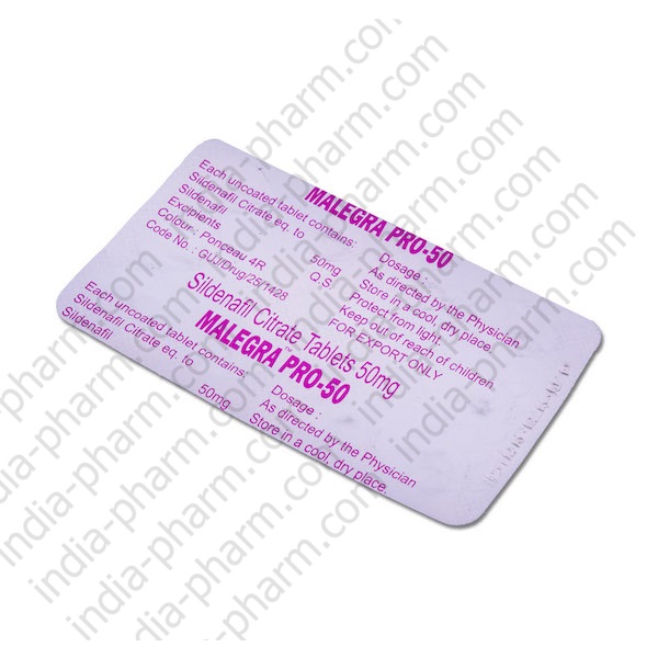 Віагра MALEGRA PRO 50 мг - купити таблетки, Ціна відгуки - Київ Україна